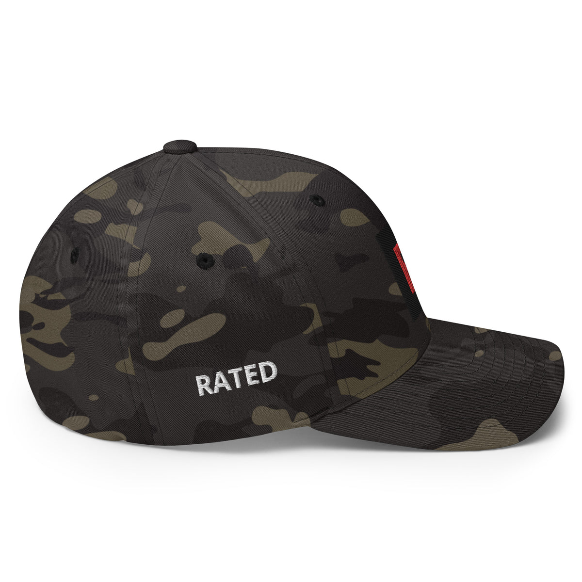 'Rated F' (Ruby) Structured Twill Cap – FAGATRON